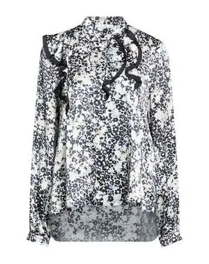 High Shirt Midnight Size Silk - Blue