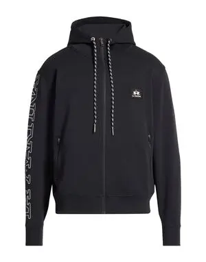 LA MARTINA Zip-up Hooded Sweatshirt With Printed Logo Detail