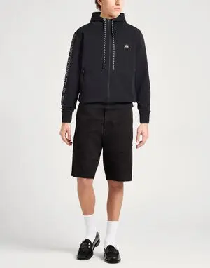LA MARTINA Zip-up Hooded Sweatshirt With Printed Logo Detail