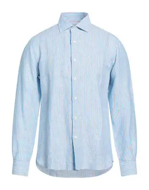 120% Lino Shirt Azure Size Linen