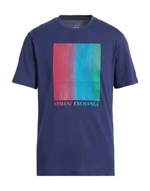 Armani Exchange T-shirt Size Cotton - Navy