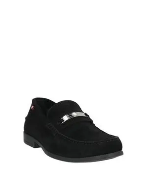 Bally Suede Loafers - Black