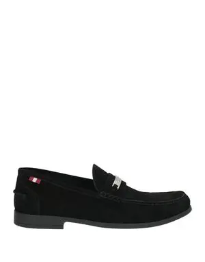 Bally Suede Loafers - Black