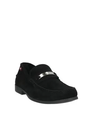 Bally Suede Loafers - Black