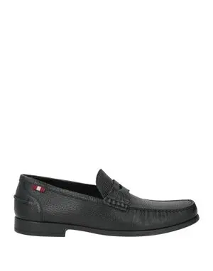 Bally Leather Penny Loafers - Black