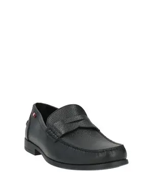 Bally Leather Penny Loafers - Black