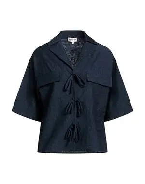 Paul & Joe Shirt Size Cotton, Polyamide - Blue