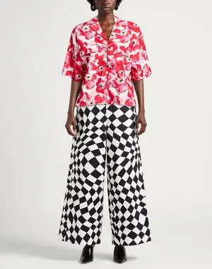 Paul & Joe Short Sleeve Cotton Shirt - Fuchsia