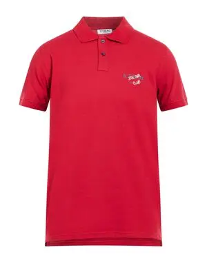 Iceberg Beachwear Polo Shirt Size Cotton, Elastane