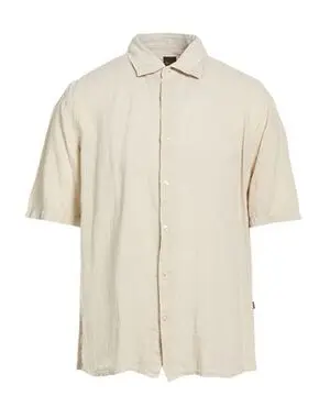 BOSS Shirt Light Size Linen - Beige