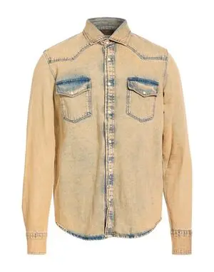 MOORER Denim Shirt Size Cotton