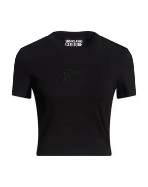 Versace T-shirt Size Cotton, Elastane - Black