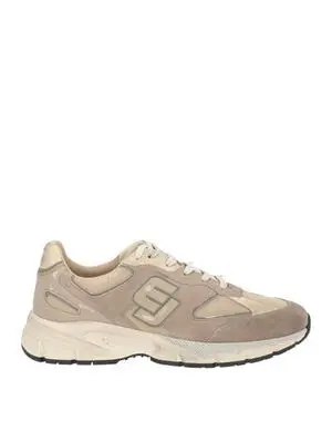 ENTERPRISE JAPAN Suede And Mesh Low-top Sneakers - Grey