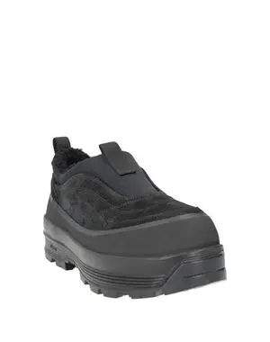 Diemme Badia Basso Shearling Lined Slip-on Sneakers - Black