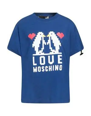 Moschino T-shirt Size Cotton, Elastane - Navy