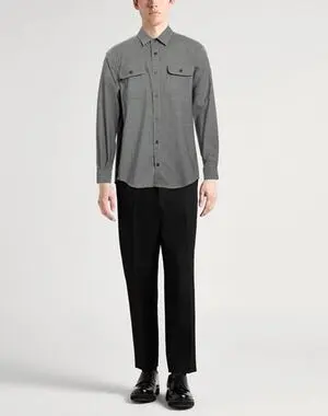 Paul & Shark Shirt Size Polyester, Wool, Elastane - Grey