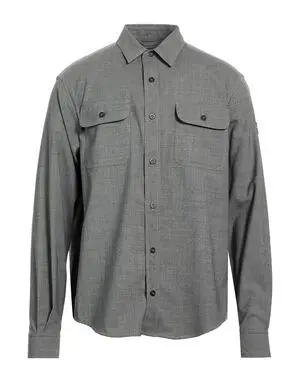 Paul & Shark Shirt Size Polyester, Wool, Elastane - Grey