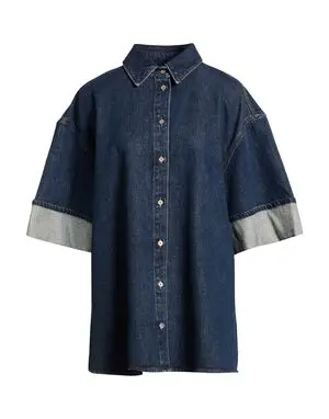 7 For All Mankind Cotton Elastane Denim Shirt
