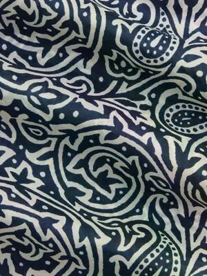 Ralph Lauren Purple Label Intricate-motif Print Neckerchief