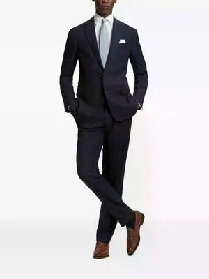 Ralph Lauren Purple Label Dé Lavé Linen-blend Tie