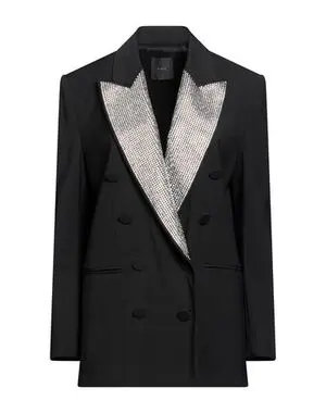 Pinko Blazer Size Viloft, Wool, Elastane - Black