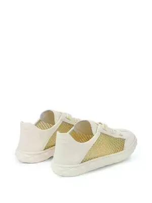 JIMMY CHOO Diamond Light Flex Mesh Sneakers - Neutrals
