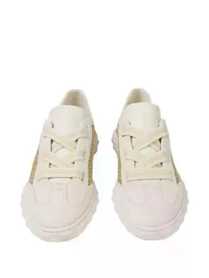 JIMMY CHOO Diamond Light Flex Mesh Sneakers - Neutrals