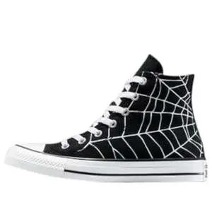 CONVERSE Converse Chuck Taylor All Star High Top Spiderweb Sneakers Black/white/red