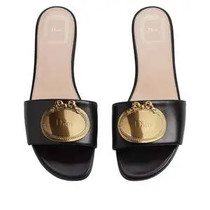 Dior Médaillon Buckle Slide