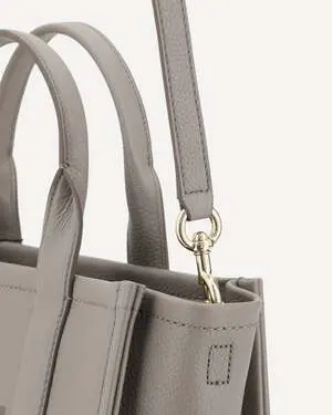 Marc Jacobs The Medium Tote Leather Handbag - Grey