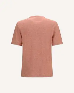 Brunello Cucinelli Short-sleeve Cotton T-shirt - Orange