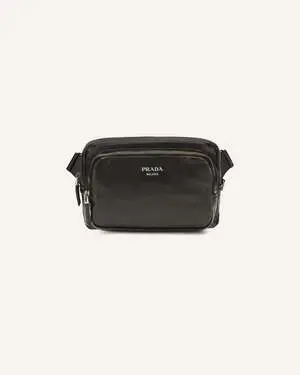 Prada Shoulder Bag In Aged-effect Nappa Leather