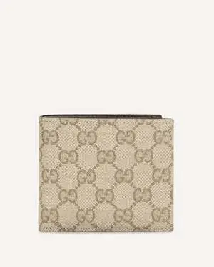 Gucci Essence Classic Bi-fold Wallet - Beige