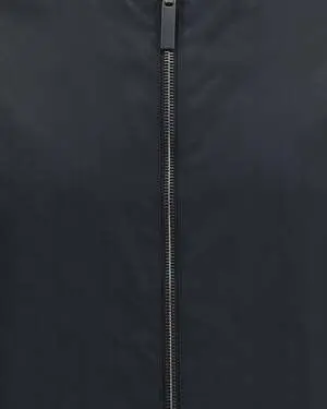 Gucci Reversible Zip Jacket In Silk Faille - Black