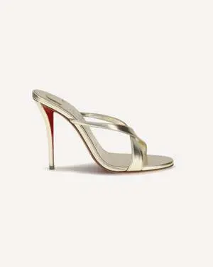 CHRISTIAN LOUBOUTIN Mulazee Cross Mule Sandals