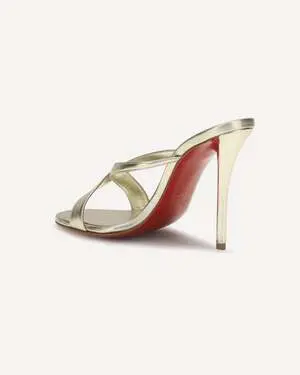 CHRISTIAN LOUBOUTIN Mulazee Cross Mule Sandals