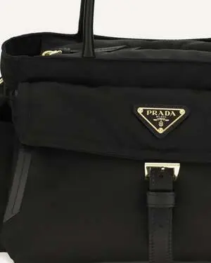 Prada Explore Medium Shoulder Bag In Re-nylon