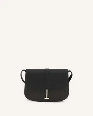 TOM FORD Small Leather Crossbody Bag - Black