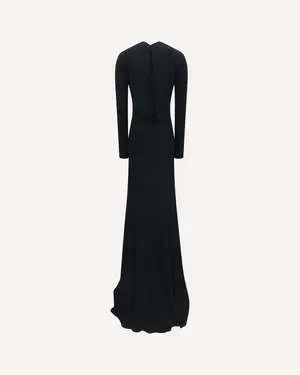 TOM FORD Long Sleeve Evening Gown