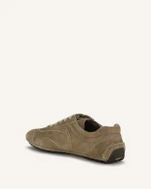 Prada Monte Carlo Re-edition 200 Suede Sneakers - Brown