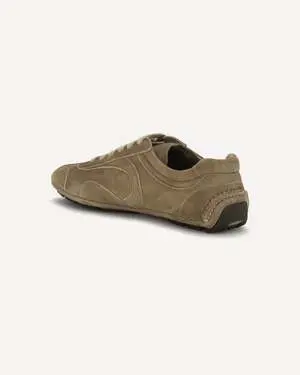 Prada Monte Carlo Re-edition 200 Suede Sneakers - Brown