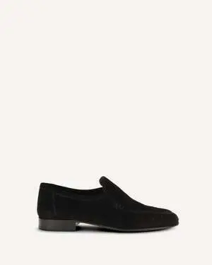 THE ROW Two Loafers - Black