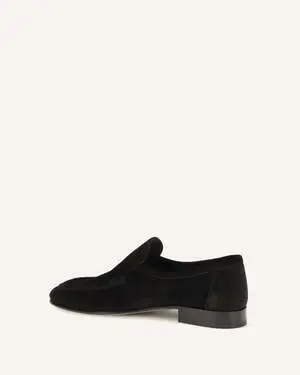 THE ROW Two Loafers - Black