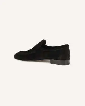 THE ROW Two Loafers - Black