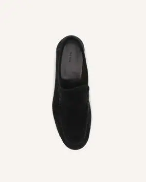 THE ROW Two Loafers - Black