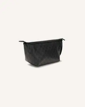 Gucci Small Essence Classic Pouch In Gg Coated Fabric