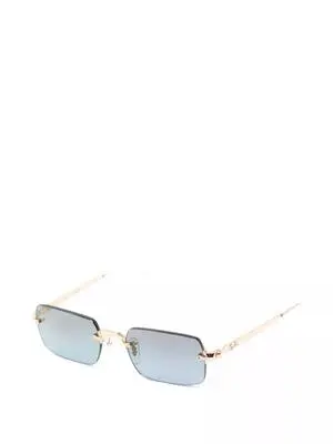 Ray-ban Rimless Rectangle-frame Sunglasses