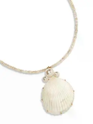 JENNIFER BEHR Shell Pendant Necklace