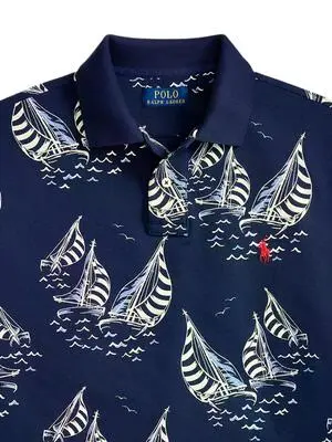 Polo Ralph Lauren Sailboat-print Polo Shirt