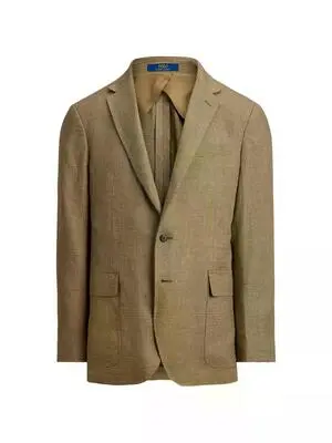 Polo Ralph Lauren Prince Of Wales Check Blazer - Brown